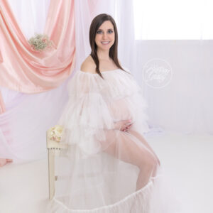 J & L Designs | Tulle Maternity Dress | Fancy Maternity Dresses