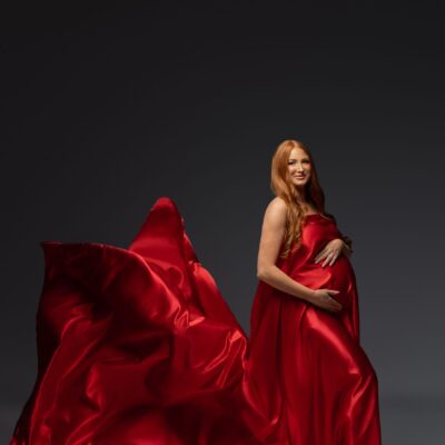 J&L Designs| Satin Mama Wraps | Maternity Gowns for Photoshoot